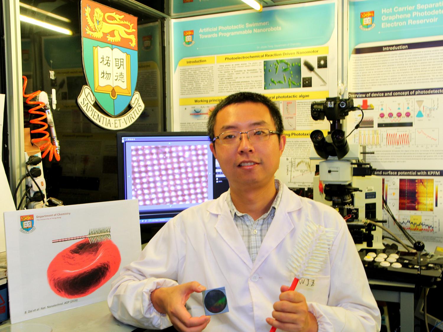 Chemists Develop World's First Light-Seeking Synthetic Nanorobot For ...