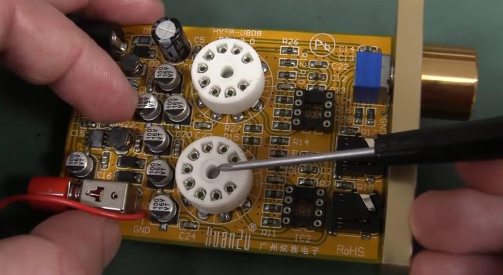 Reverse Engineering a Valve Headphone Amplifier - Electrical ...