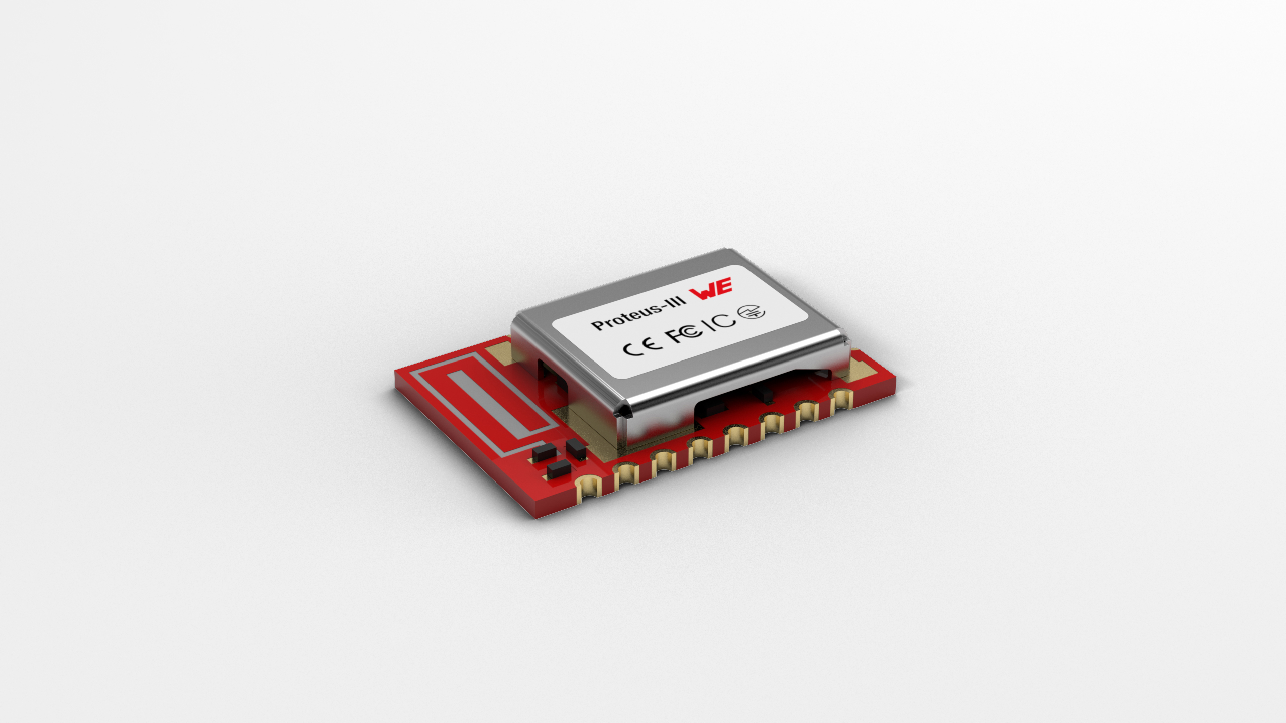 BLE modules include antenna, encryption technology, six configurable I ...