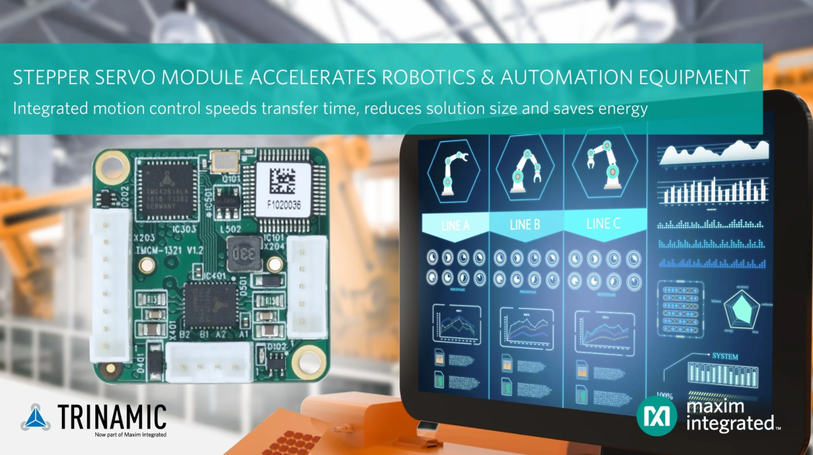 Single-axis servo controller/driver solution fits in 784 mm2 ...