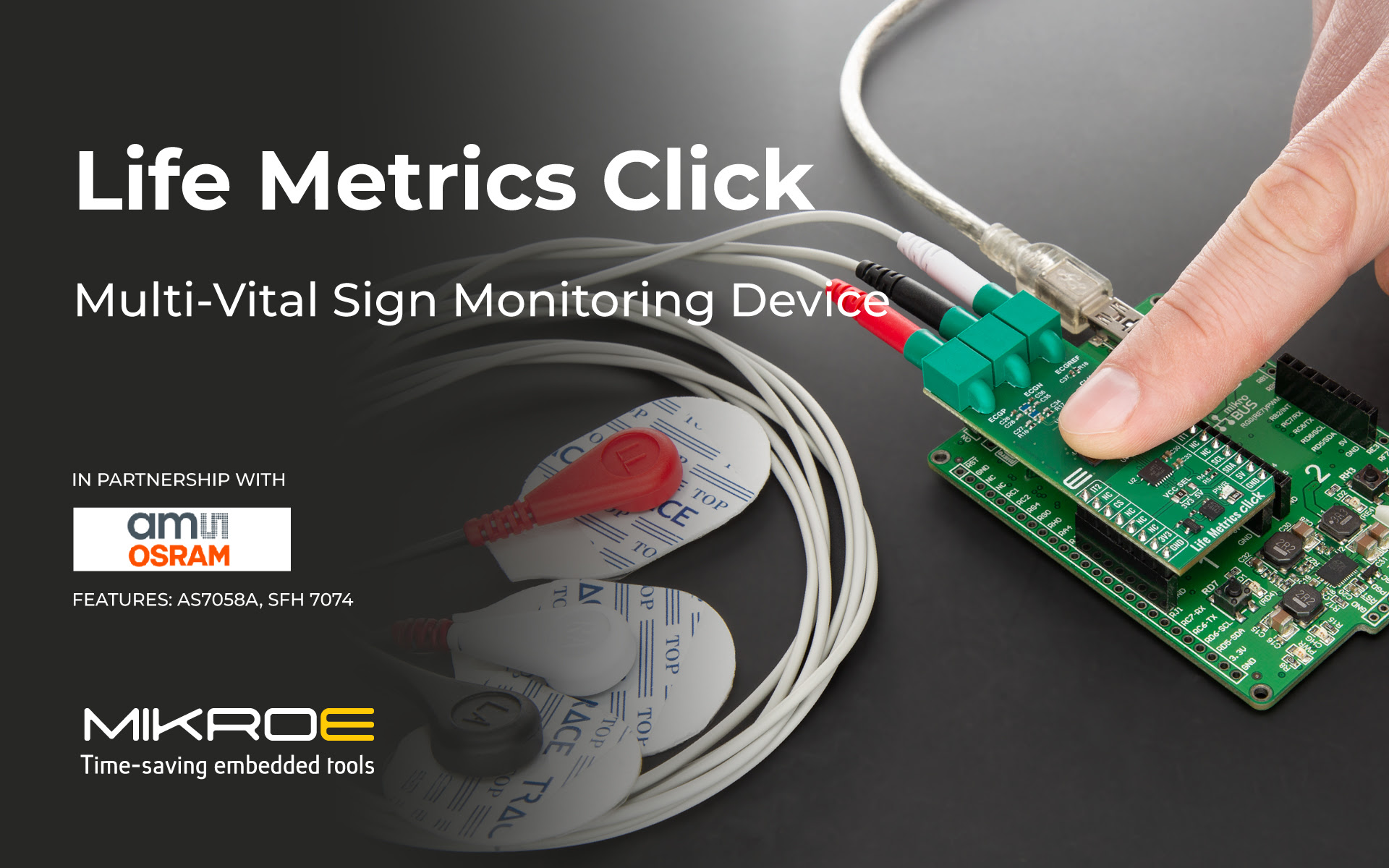 Biometrics board supports PPG ECG BioZ and EDA - Electrical Engineering ...